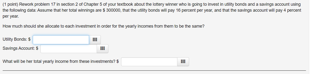 Solved 1 Point Rework Problem 17 In Section 2 Of Chapter 5