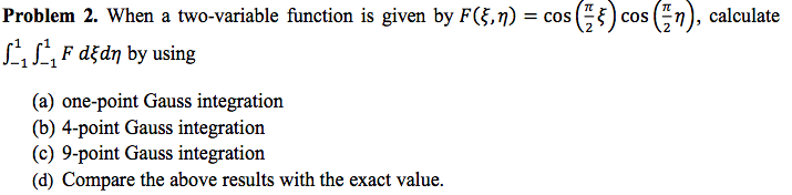 Solved Problem 2. When a two-variable function is given by | Chegg.com