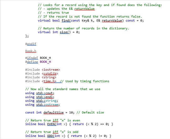 Solved a Use the bag ADT provided to create an array-based | Chegg.com
