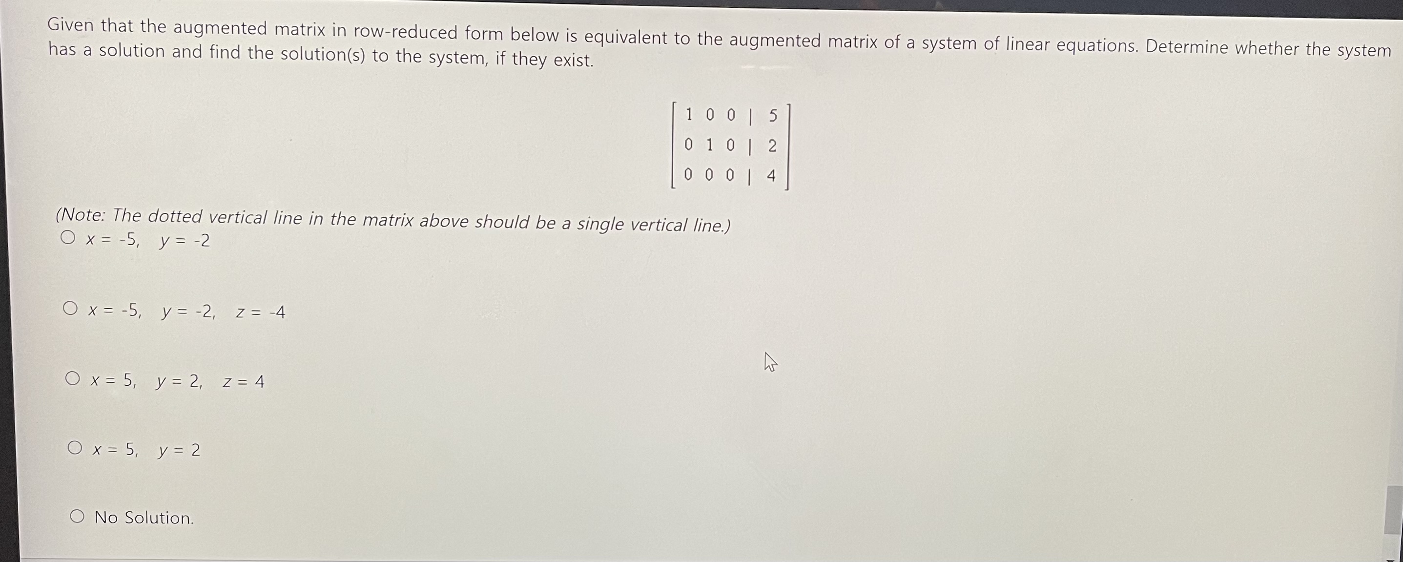 Solved Question number 8. Use Gauss-Jordan elimination | Chegg.com