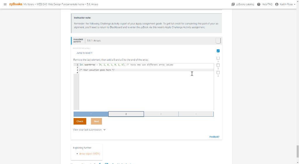 Solved Remove the last element, then add a 8 and a 0 to the | Chegg.com