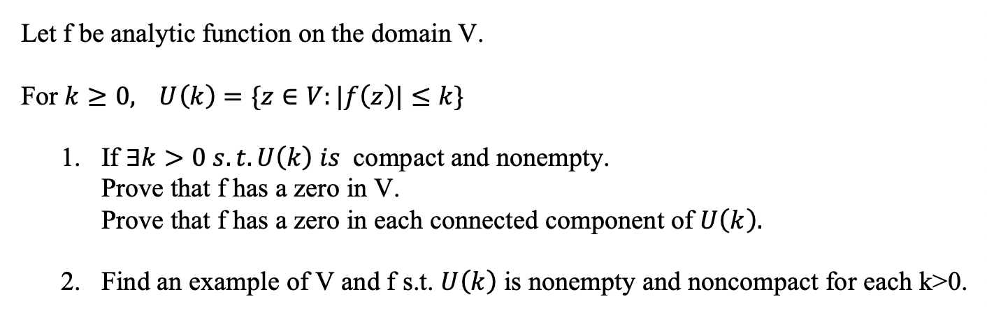 Solved This is an application of Maximum modulus principle | Chegg.com