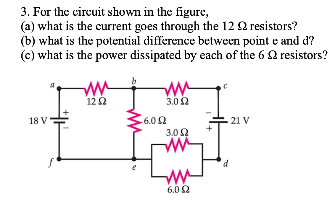 Solved For the circuit shown in the figure,(a) ﻿what is the | Chegg.com