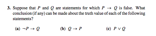 Solved 3. Suppose that P and Q are statements for which P + | Chegg.com