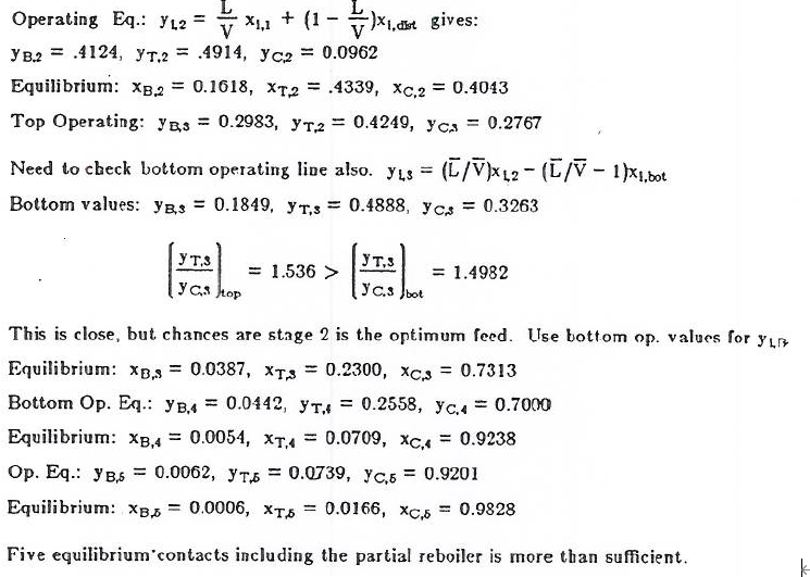 Solved Chemical Engineering Problem! (Separation | Chegg.com