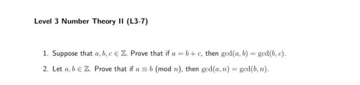 Solved 1. Suppose that a,b,c∈Z. Prove that if a=b+c, then | Chegg.com