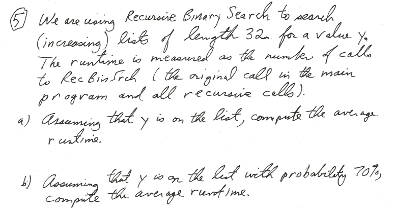 Solved ② We are Search to search using Recursie Binary value | Chegg.com