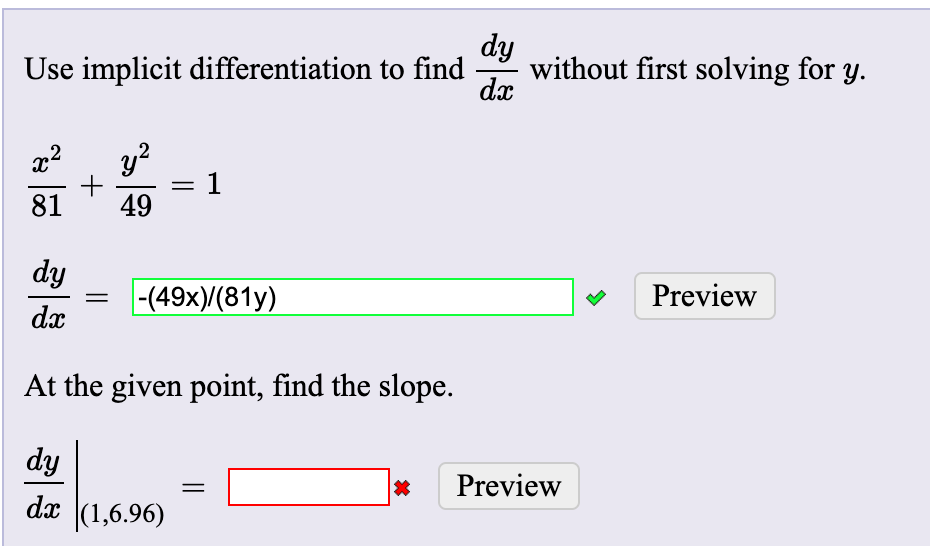 Solved Dy Use Implicit Differentiation To Find Without First Chegg