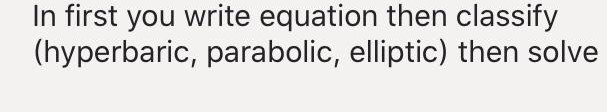 Solved 1. Do classification of Laplace Equation and solve it | Chegg.com