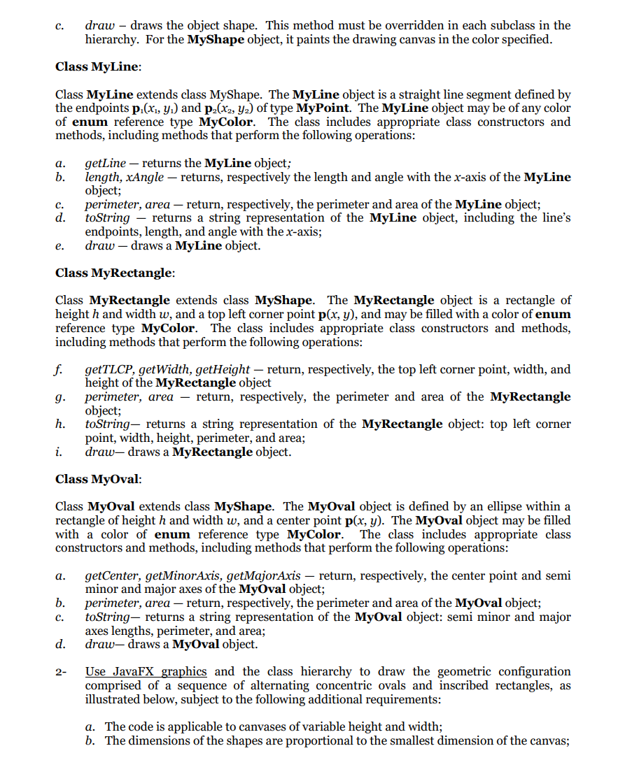 Solved in JAVAFX...Please include the screenshots of the | Chegg.com