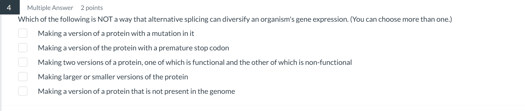 Solved Which of the following is NOT a way that alternative | Chegg.com