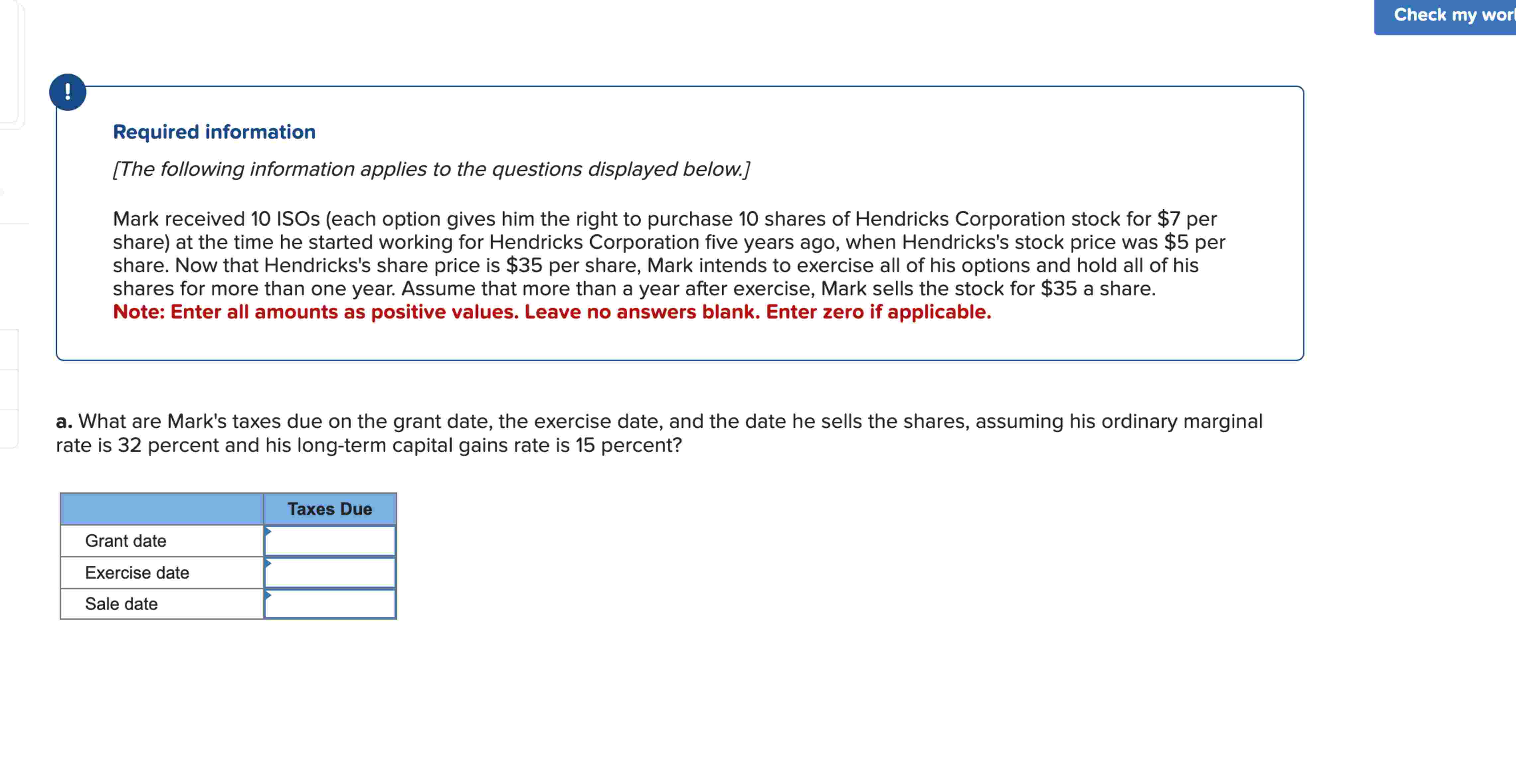Solved Required information [The following information | Chegg.com