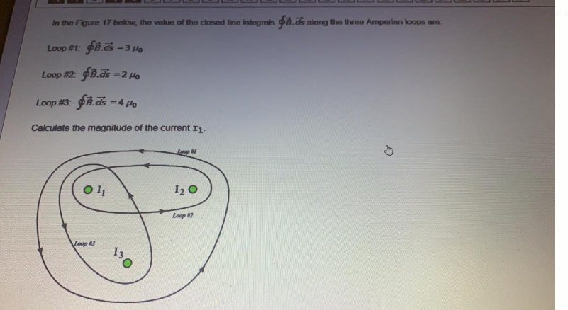 Solved In the Figure 17 below, the value of the closed line | Chegg.com