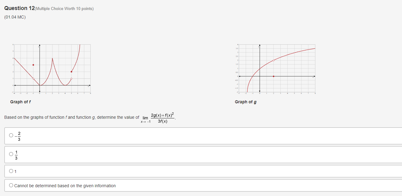 Solved Question 12 (Multiple Choice Worth 10 points) (01.04 | Chegg.com