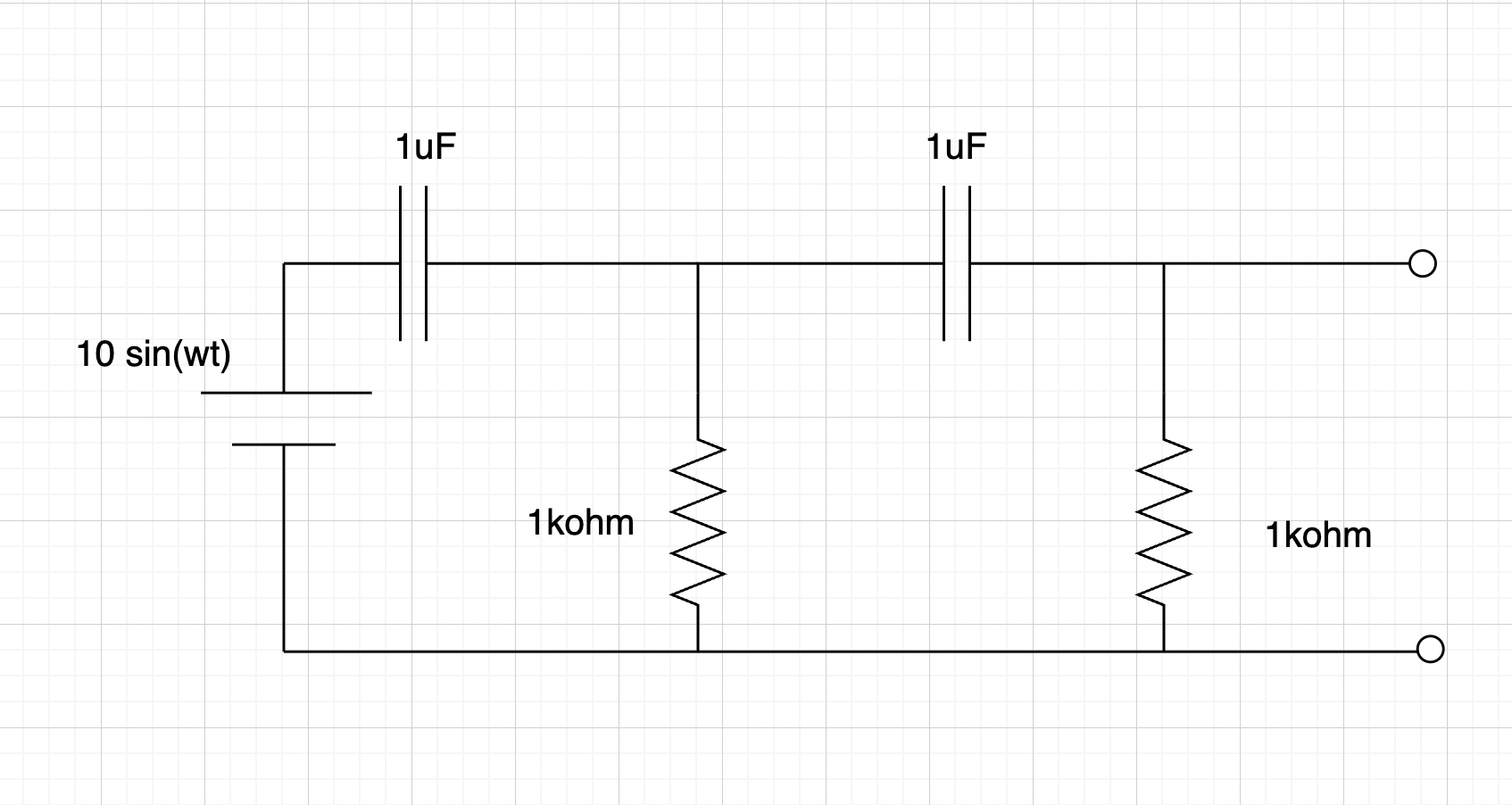 Solved Find the Vout and the magnitude response graph | Chegg.com