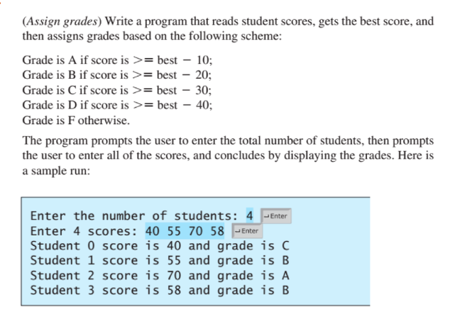 Solved IN PYTHON. Please acknowledge 'the program prompts | Chegg.com