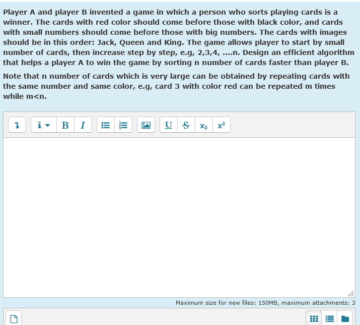 Solved Player A and player B invented a game in which a | Chegg.com