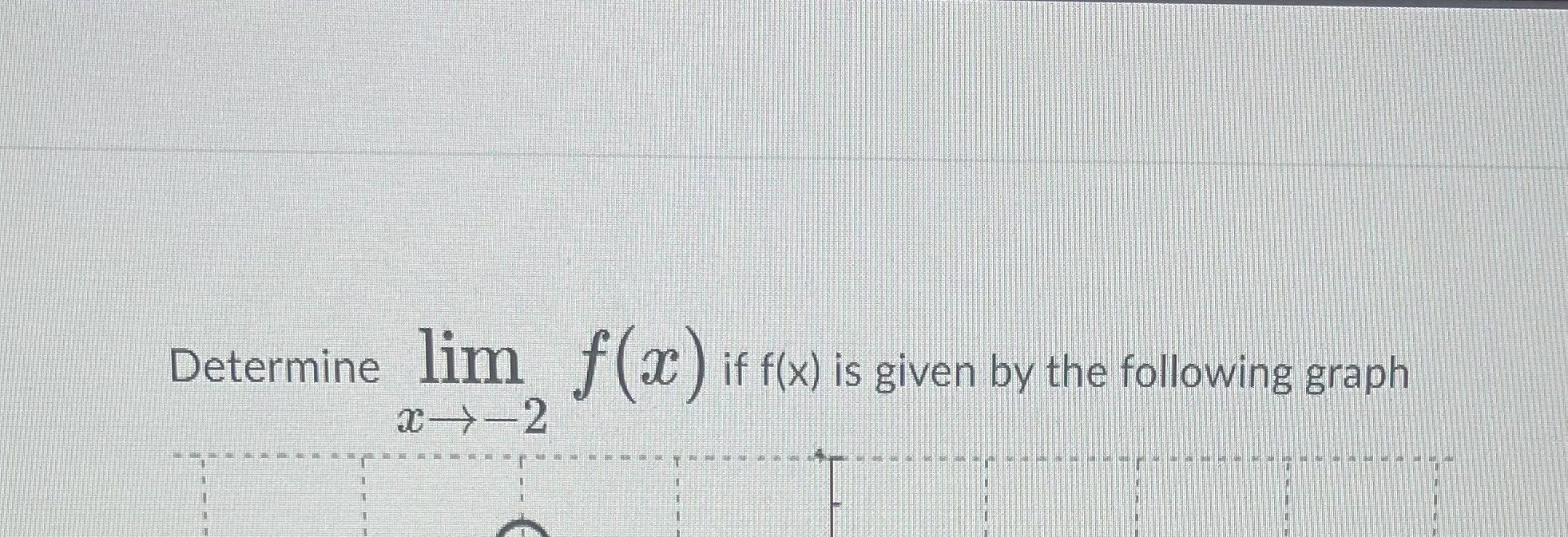 Solved Determine limx→-2f(x) if f(x) is given by the | Chegg.com Solved Determine limx→-2f(x) if f(x) is given by the | Chegg.com