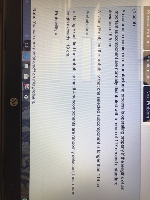 Solved Previous Problem Problem List Next Problem (1 point) | Chegg.com