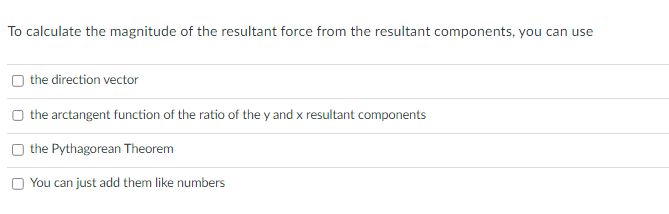[Solved]: If we add two vectors using the parallelogram la