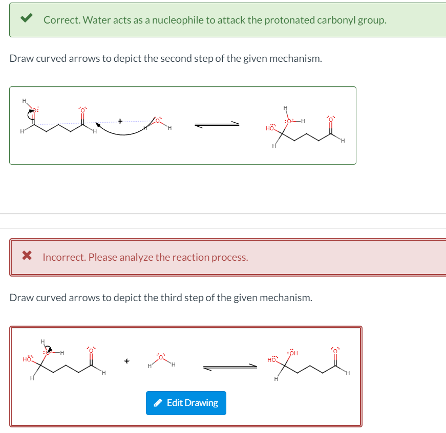 Solved Q2: Draw curved arrows for each step of the | Chegg.com Solved Q2: Draw curved arrows for each step of the | Chegg.com