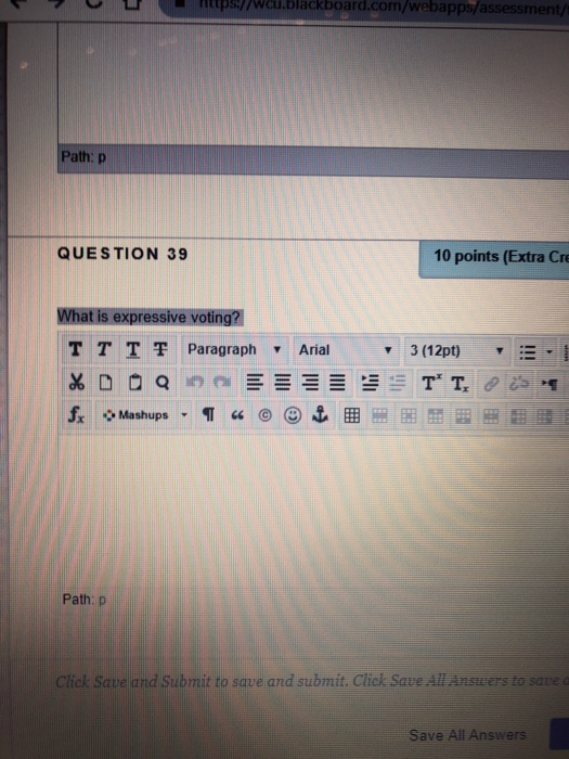 Solved what is expressive voting | Chegg.com