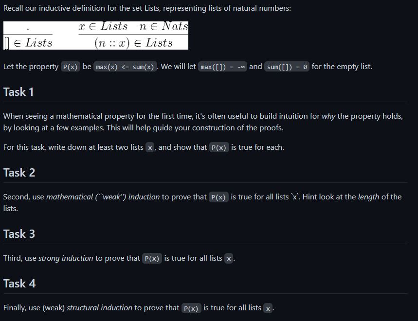 Solved Weak, strong, and weak structural induction proofs | Chegg.com