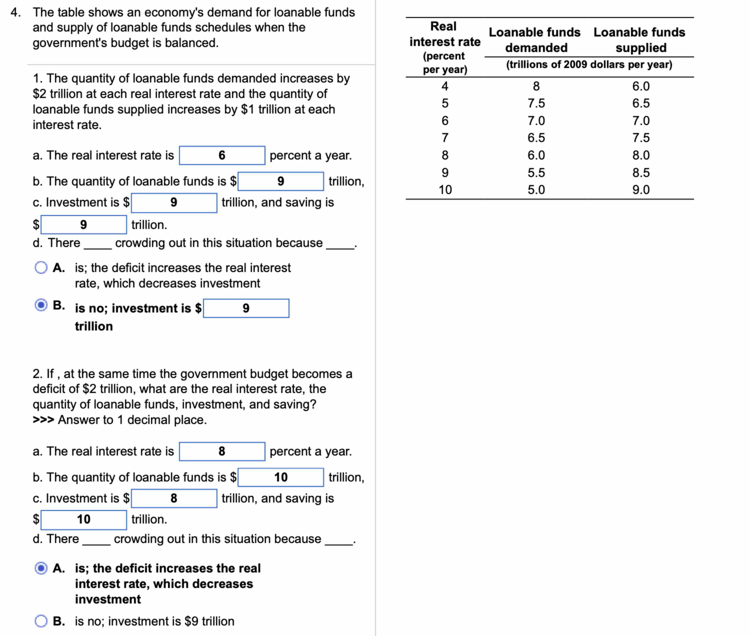 Solved can you please explain how we got the answers | Chegg.com