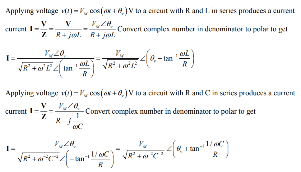 Solved Exercise 8-4 Resistor, capacitor, and inductor | Chegg.com