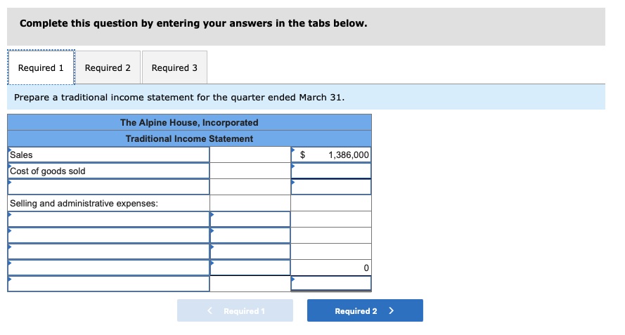 Solved Prepare a contribution format income statement | Chegg.com
