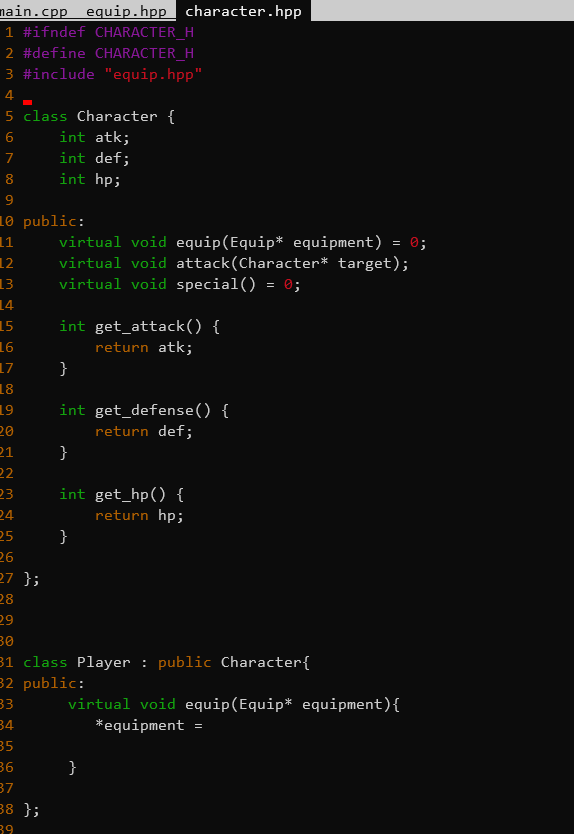 Solved I need help understanding how to equipped my weapon | Chegg.com