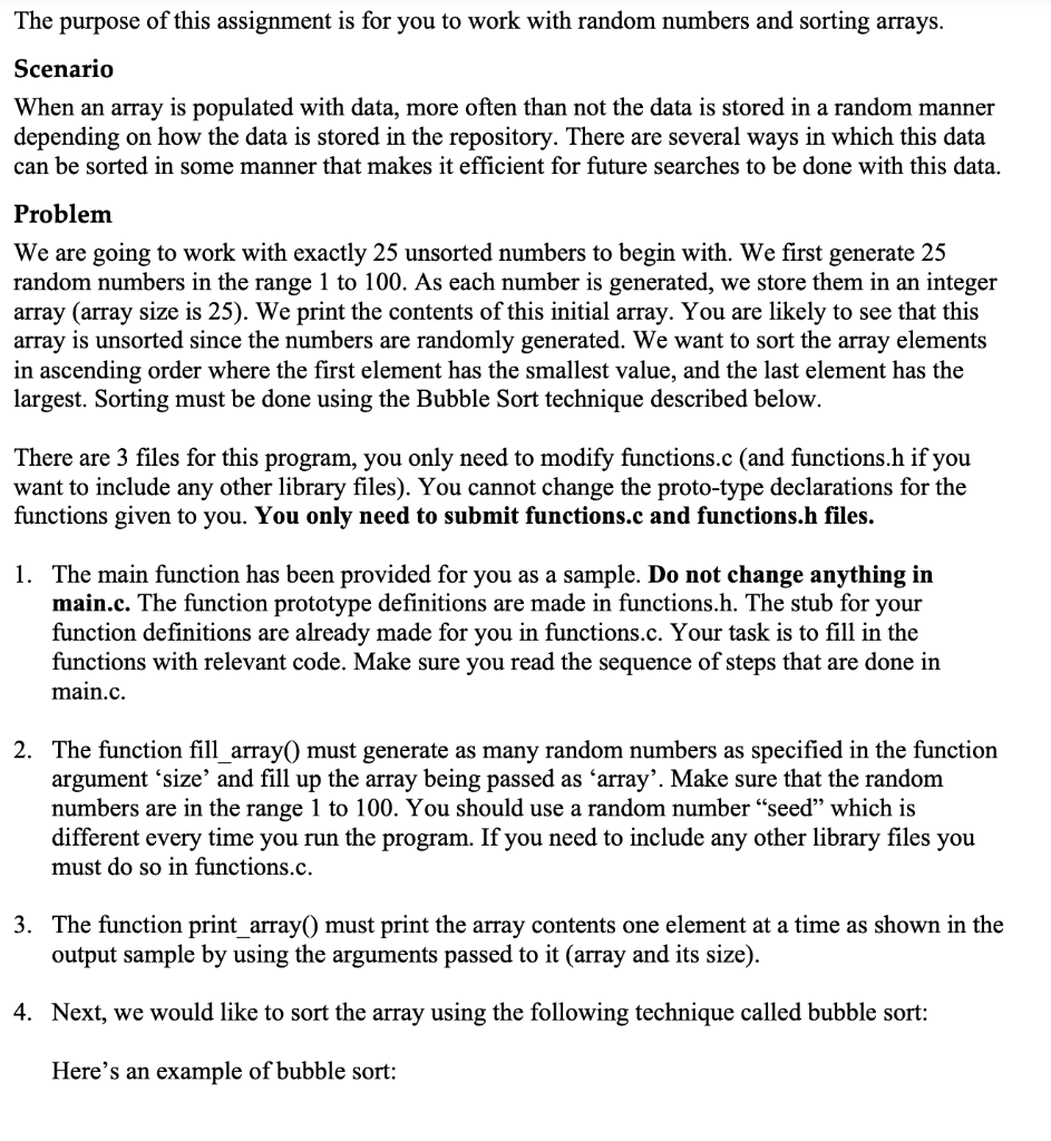 Solved The purpose of this assignment is for you to work | Chegg.com