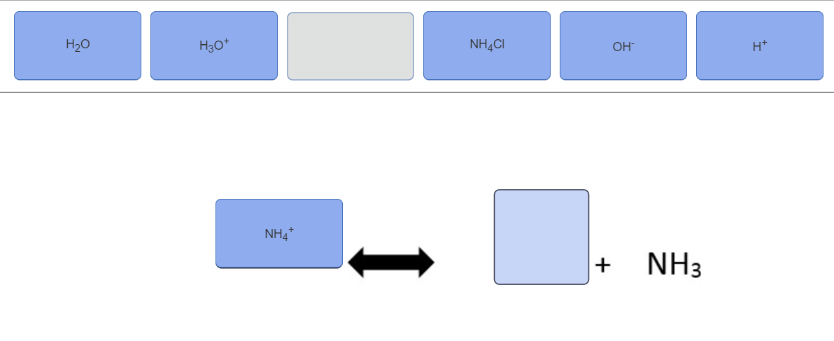 Solved In a solution of ammonium chloride, one of the ions | Chegg.com
