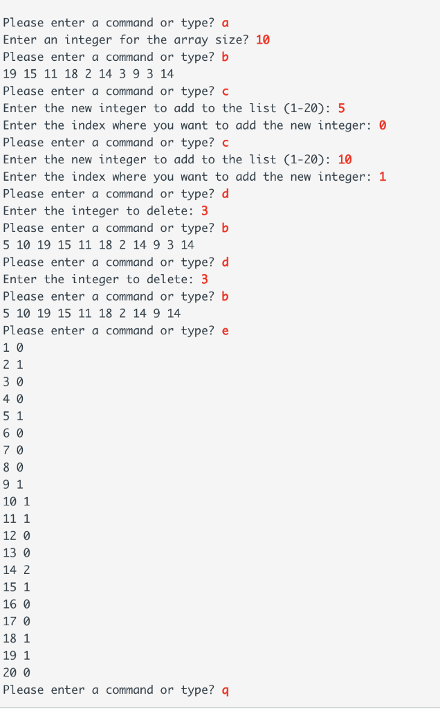 Solved Your assignment is to create a class called IntList | Chegg.com