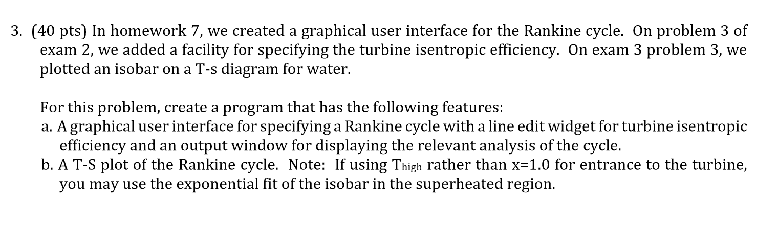 3. (40 pts) In homework 7, we created a graphical | Chegg.com