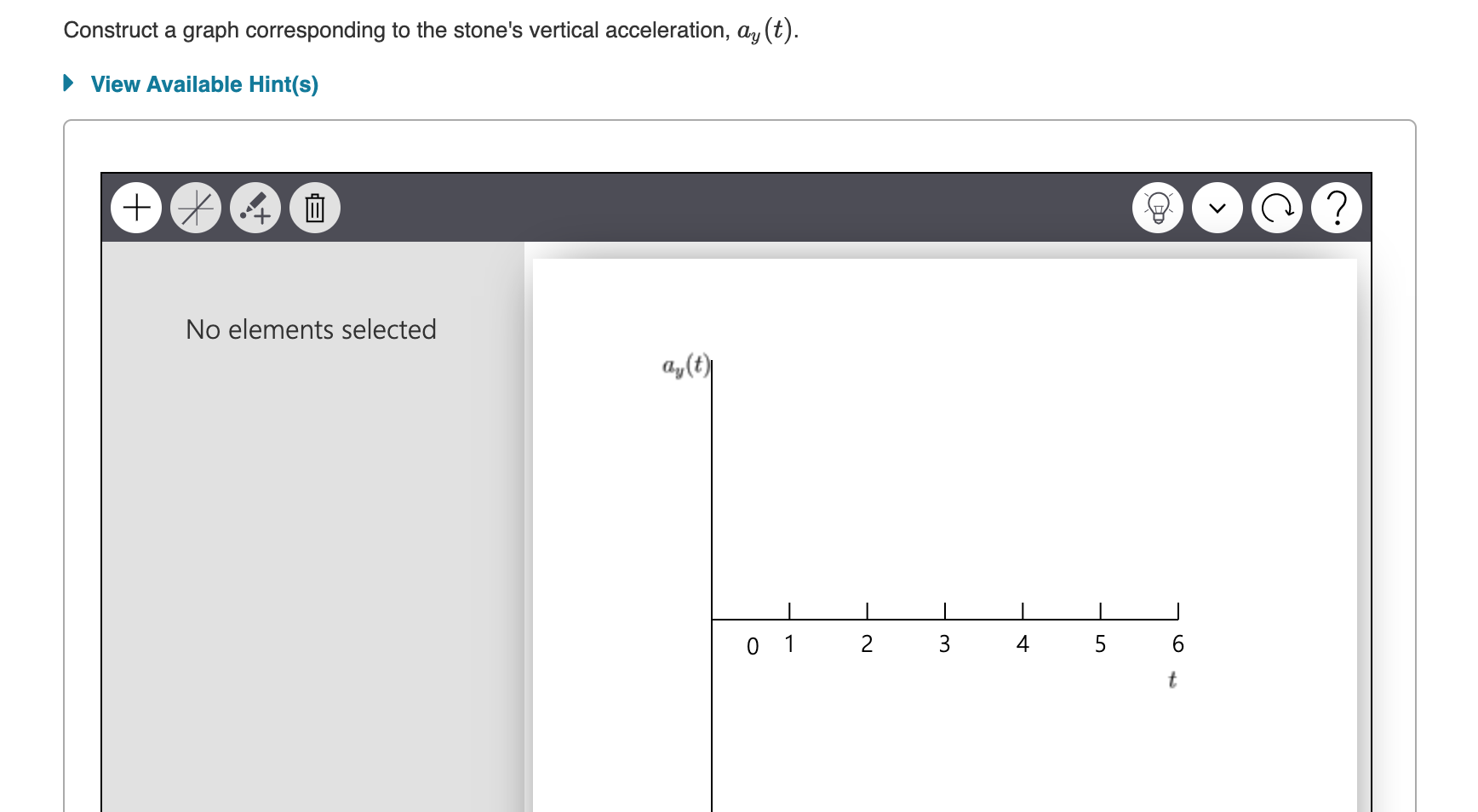 Solved Motion Diagram and Gravity Graphing Question