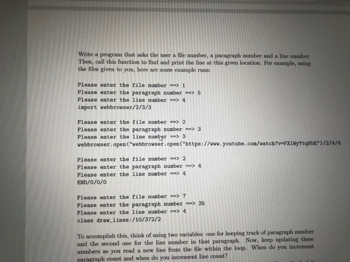 Solved Checkpoint 2: Parsing some files Copy your file from | Chegg.com