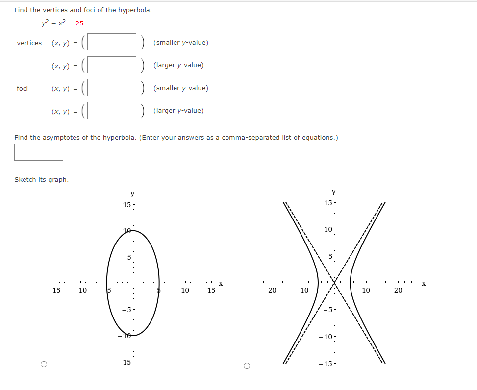 solved-find-the-vertices-and-foci-of-the-hyperbola-y2-x2-chegg