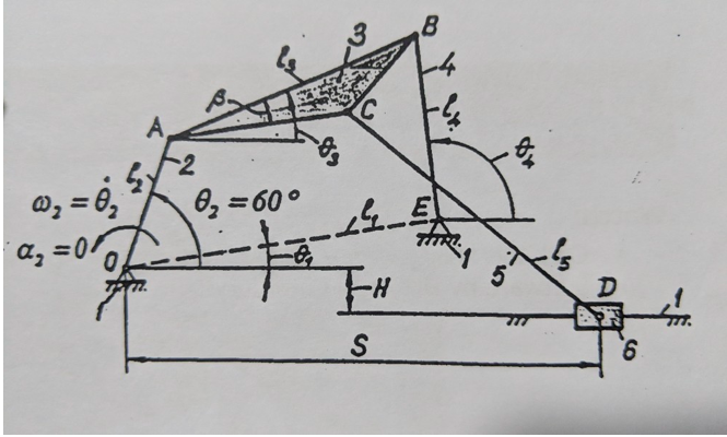 Determine all linear and angular accelerations by | Chegg.com