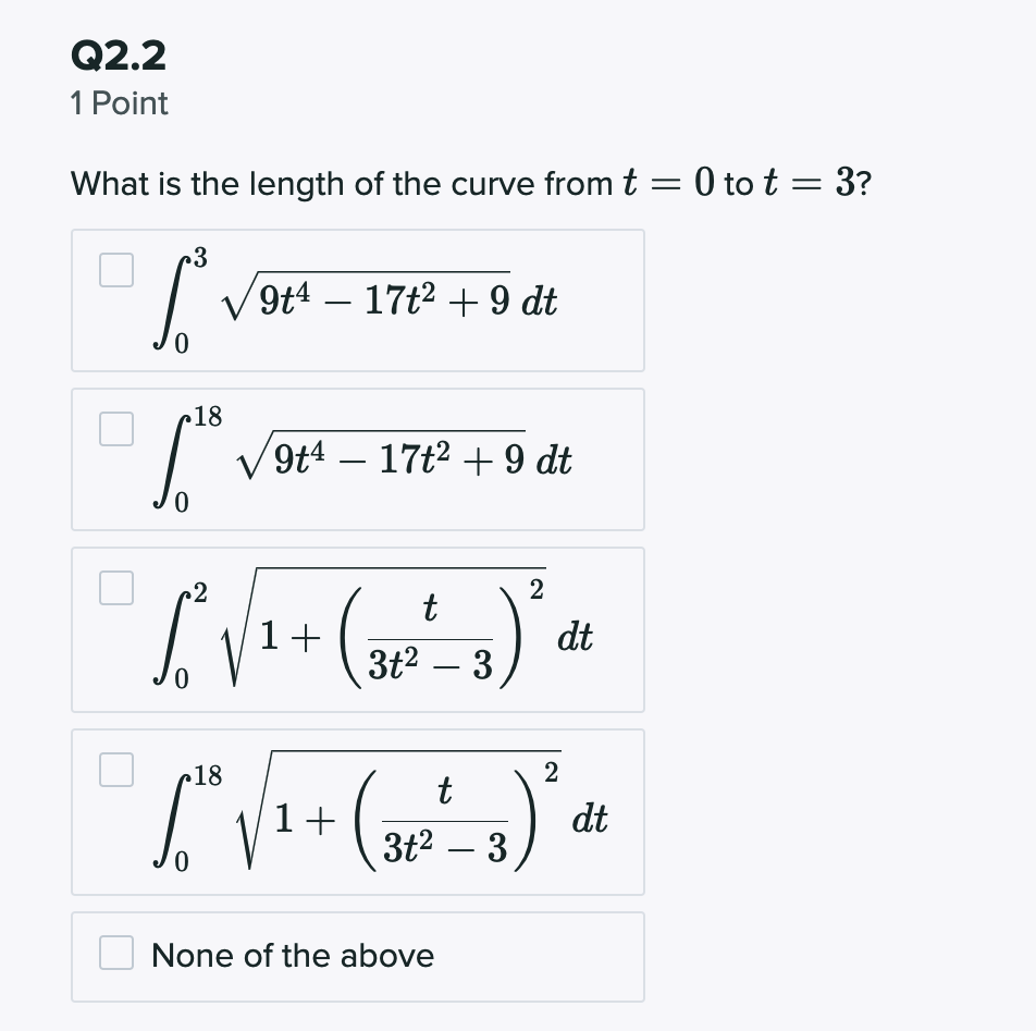 Solved Consider the curve given by x = t^3 − 3t, y = t^2 − 7 | Chegg.com
