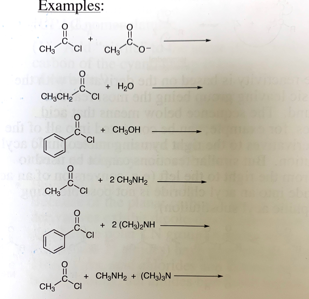 Solved Examples: O C + H₂O - + CH3OH - + 2 CH3NH2 č. + 2 | Chegg.com