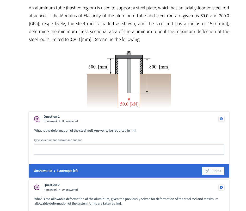 Solved Question 3 Homework . Unanswered What is the minimum | Chegg.com