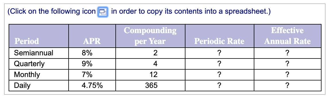 Solved (Click on the following icon @ in order to copy its | Chegg.com