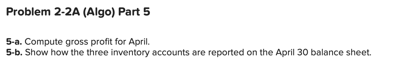 Solved Required information Problem 2-2A (Algo) Computing | Chegg.com