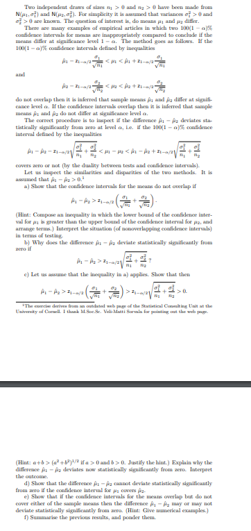 Solved Two iadependent drams of sizes n1>0 ﻿and n2>0 ﻿have | Chegg.com