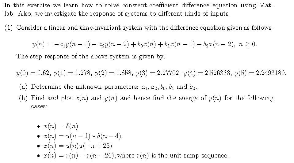 In this exercise we learn how to solve | Chegg.com