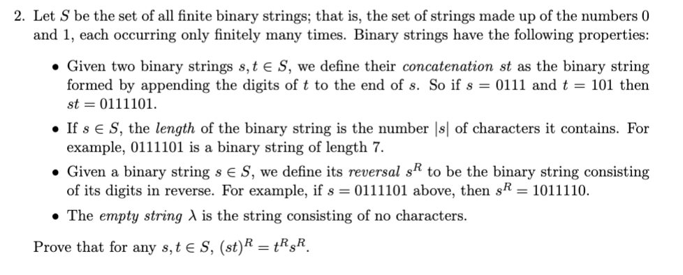 Solved I need help with this question for discrete math. | Chegg.com