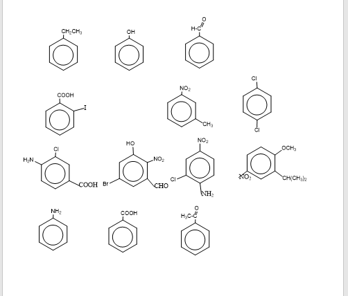 Solved Ano CHCH OH NO COOH CH OCH HN CH(CH)2 COOH Br CI CHO | Chegg.com
