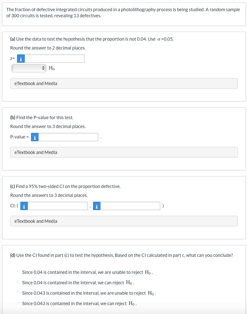 Solved The fraction of defective integrated circuits | Chegg.com