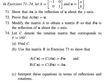 Solved Let C denote the rotation matrix that corresponds to | Chegg.com